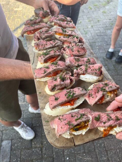 Gerookte ribeye bruschetta | Crole Natuurrund